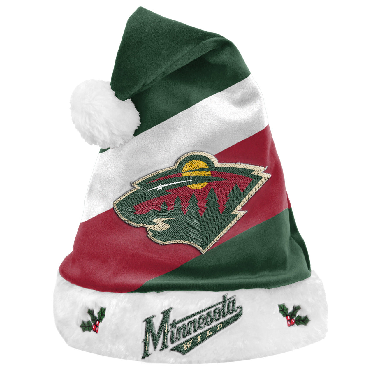 Minnesota Wild Santa Hat Basic – Sports Fan Merch